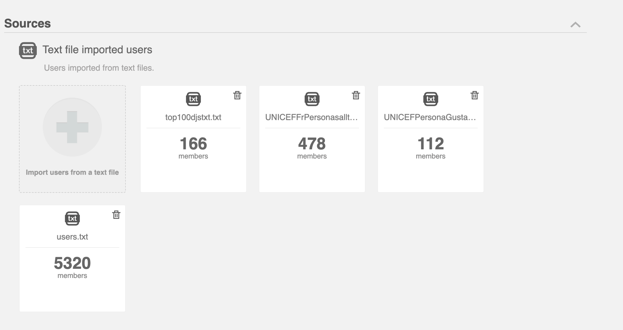 Create an audience in Connect based on a Monitoring from Tweet Binder